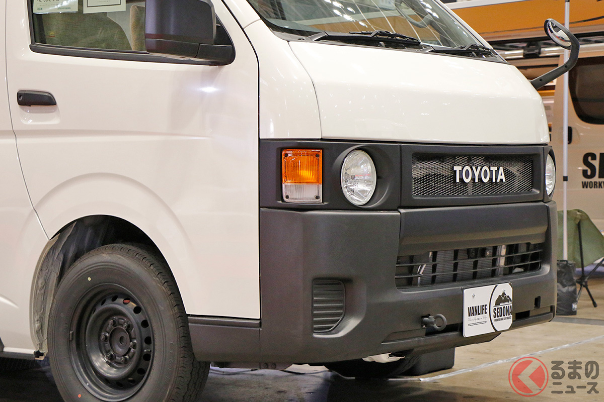 The new Hiace Sedona Sunrise with round eyes and retro face is unveiled ...