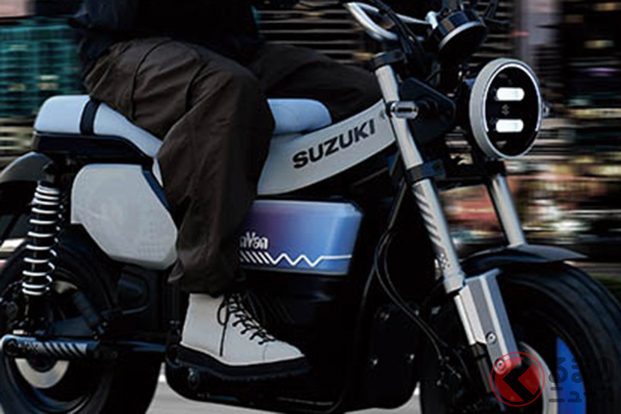 電動化で蘇ったスズキ「新e-VanVan」に反響多数 伝統を引き継いだスタイルに「荷台付けられたら近所の買い物用にほしいな」など歓迎の声 過去のモデルを懐かしむ声も | くるまのニュース