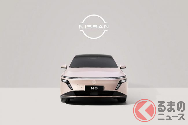 日産の新たな「ミドルセダン」公開！ 精悍顔のスタイリッシュデザイン！ 1.5L×PHEV搭載「N6」 中国に投入、特徴は？ | くるまのニュース